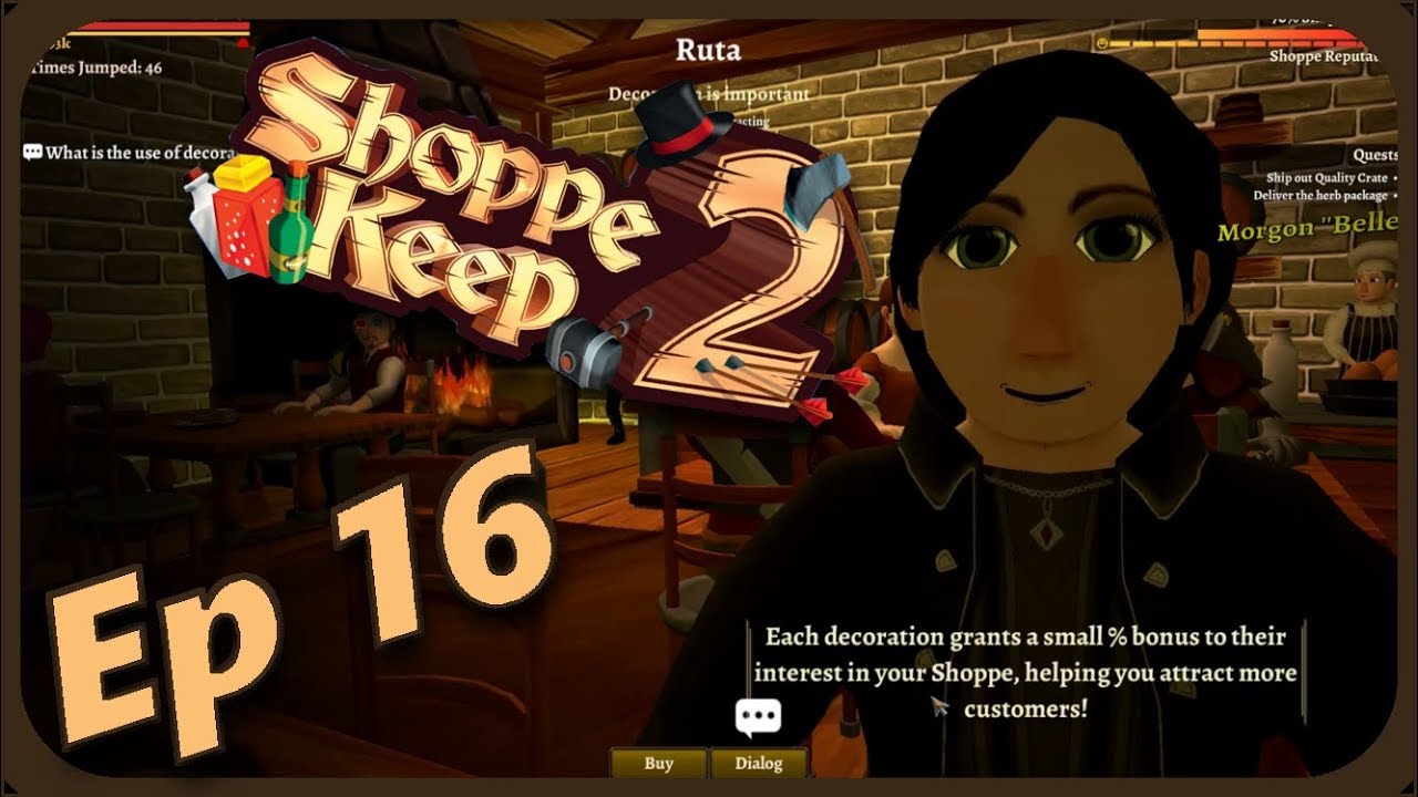 ⚖ Shoppe Keep 2 📜 | DECORATIONS | Ep 16 - YouTube
