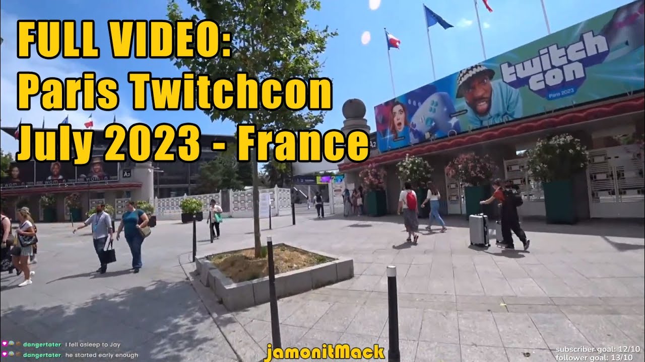 TwitchCon Paris Badge Day - Paris, France - Full Raw Video - YouTube