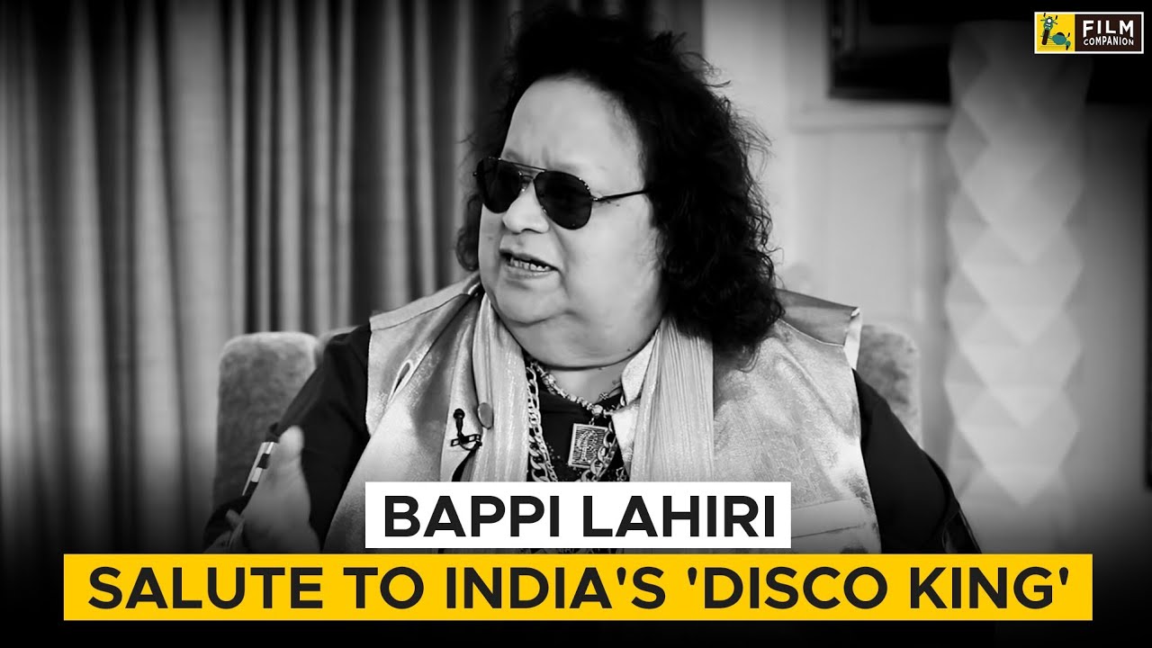 A Salute To India’s Disco King Bappi Lahiri | Film Companion - YouTube