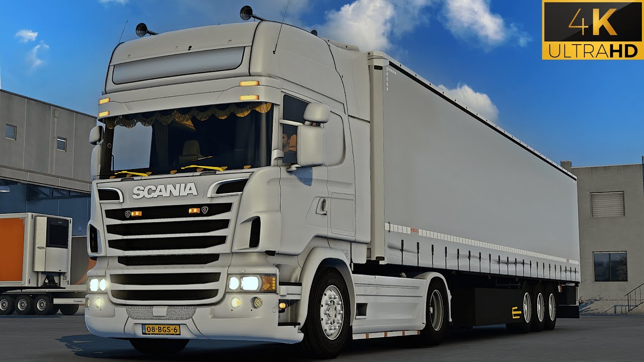 4K | ETS2 1.44 | Scania R450 V8 | Olhão 🇵🇹 󠁧󠁢󠁳󠁣 - Evora 🇵🇹 - YouTube