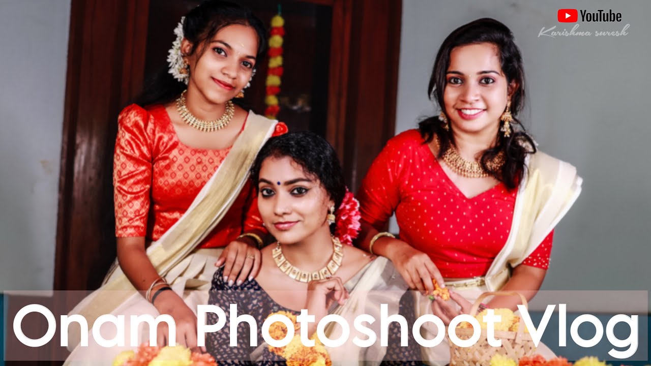 Onam Photoshoot 2023 | Theevandi movie | Matinee photography | Karishma suresh - YouTube