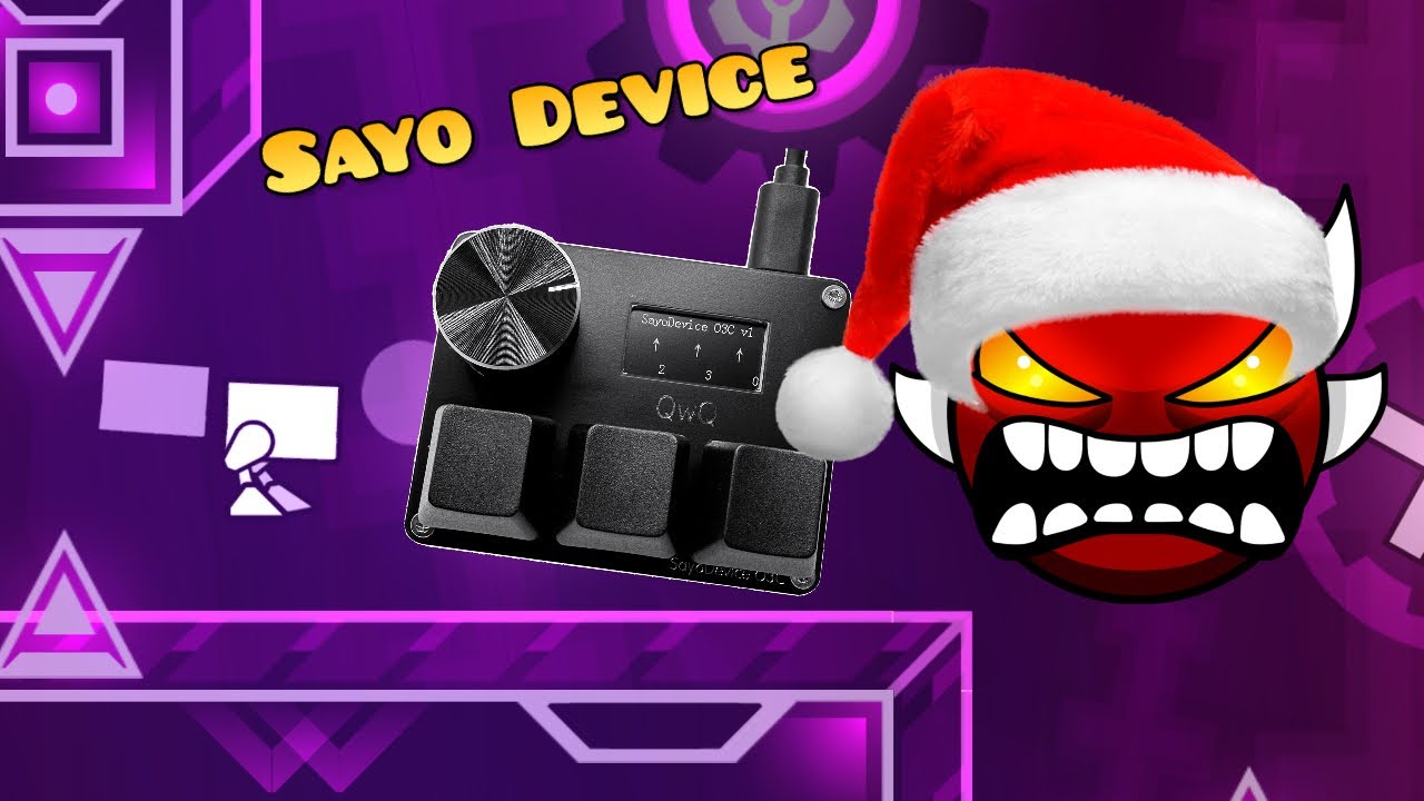 I Beat This EXTREME DEMON With My New Sayo Device! | Precipitance 100% ...