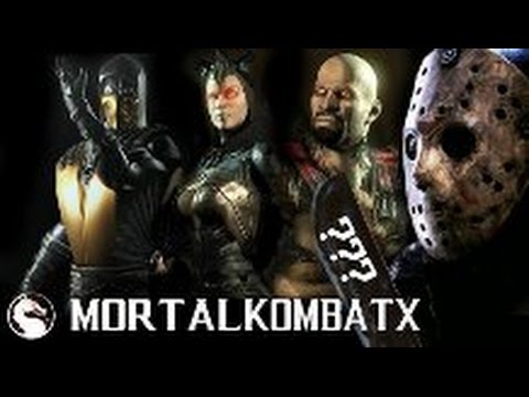 Mortal Kombat X - JASON VOORHEES! - Every Characters Skins And ...