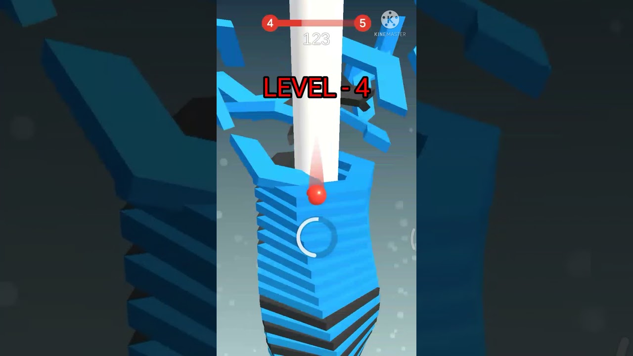 LEVEL - 4 game stack ball - YouTube