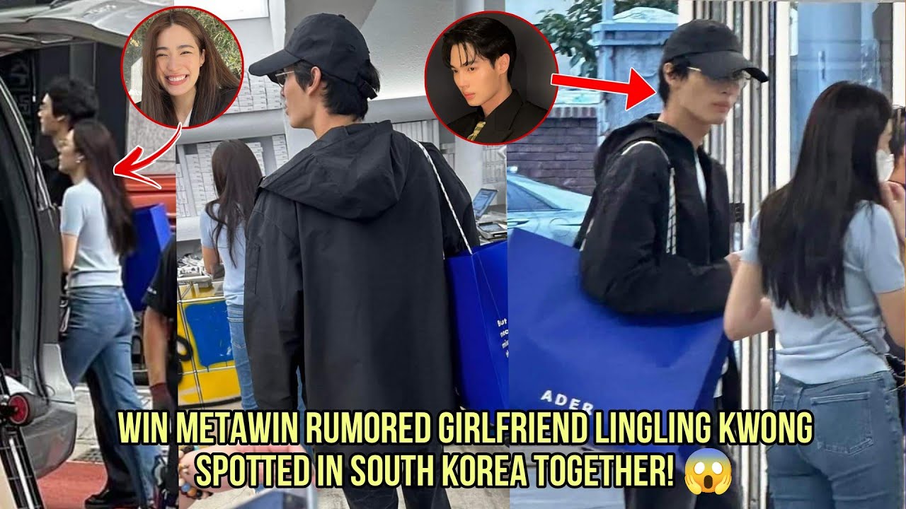 OMG! Win Metawin is Spotted in South Korea with his rumored Girlfriend ...