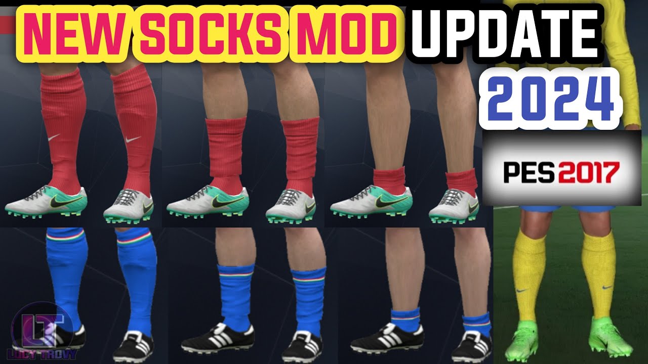 PES 2017 NEW RETRO SOCKS MOD 2024 - YouTube
