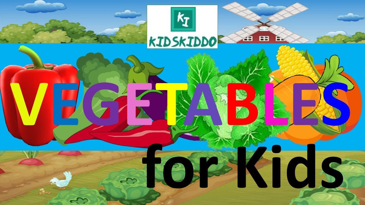 Learning Vegetables with Pictures for Kids - My Vegetables - YouTube