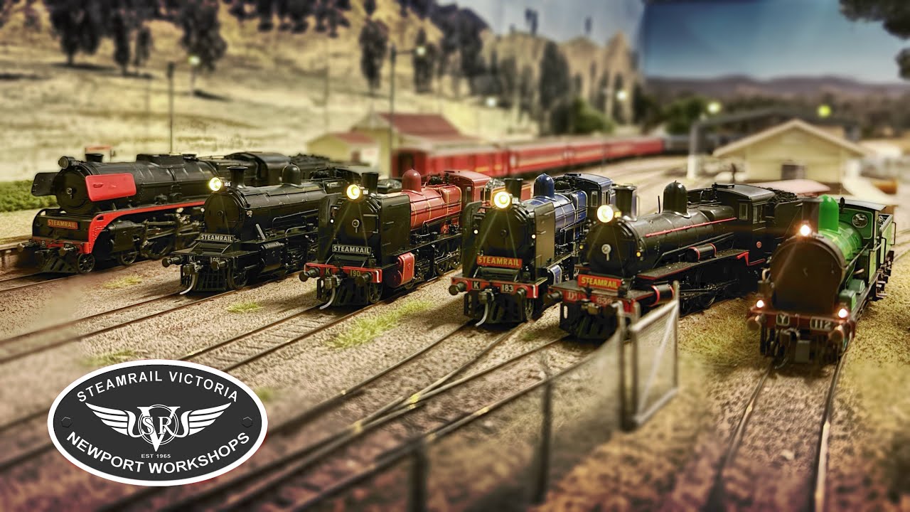 Model Railway Layout Running Session! Steamrail Victoria Edition! #6 ...