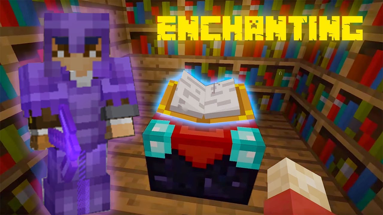 minecraft enchanting armor and tools #minecraft - YouTube