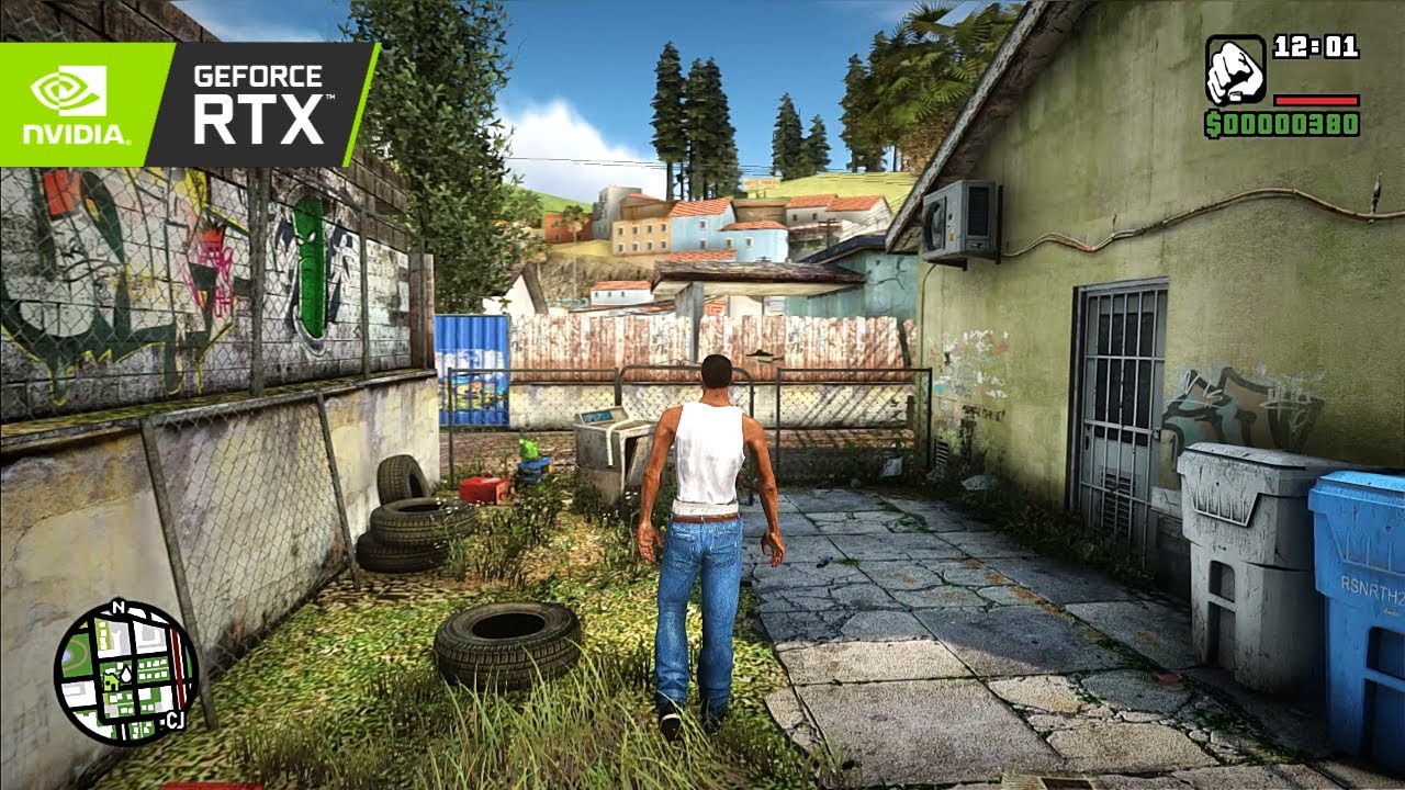 GTA San Andreas Remastered Gameplay With INSANE Graphics Mod & Textures ...