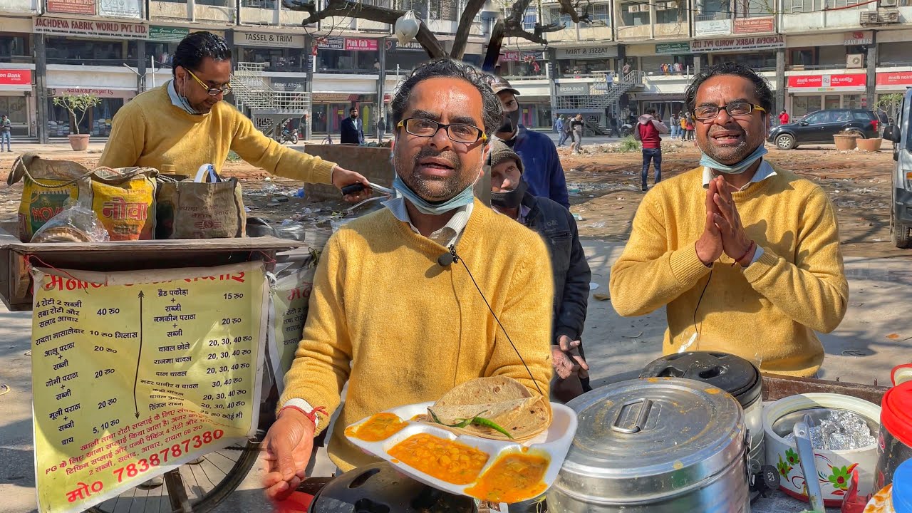 Viral Manoj Bhai Selling Homemade Food | Inspirational story of Manoj ...