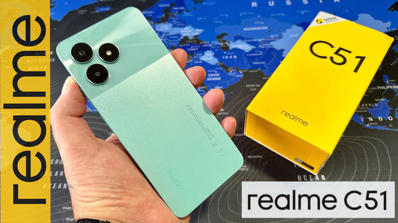 Realme C51 - Unboxing and Hands-On - YouTube