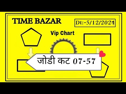 Time Bazaar 05/12/2024 | Time bazaar Free Game | Time bazaar Fix OTC ...