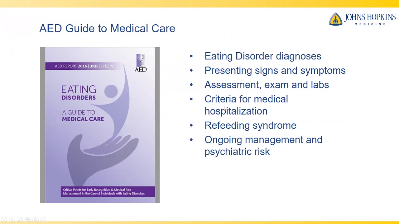 Recognizing and Managing Medical Emergencies in Patients with Eating ...