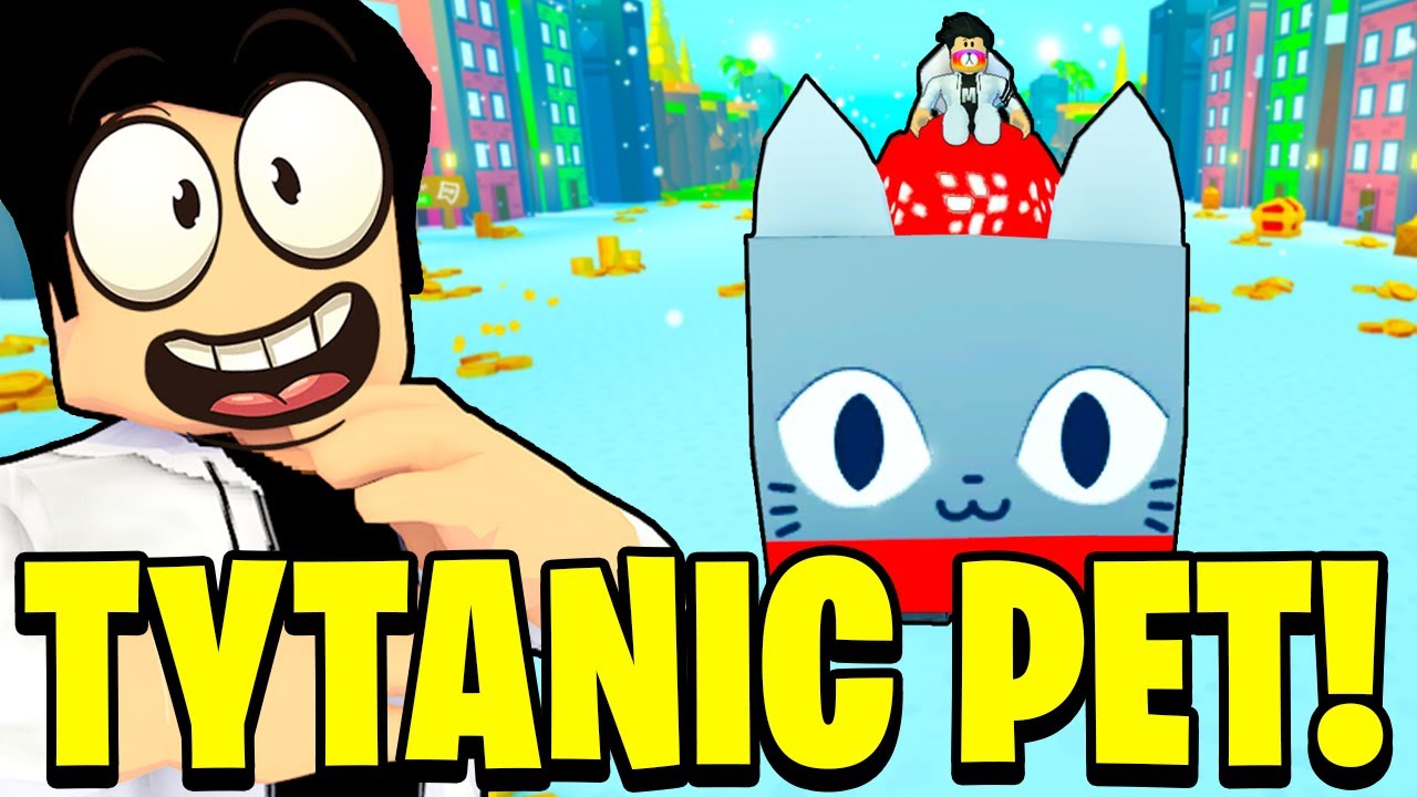 Zdobyłem go TITANIC JOLLY CAT w Pet Simulator X - YouTube