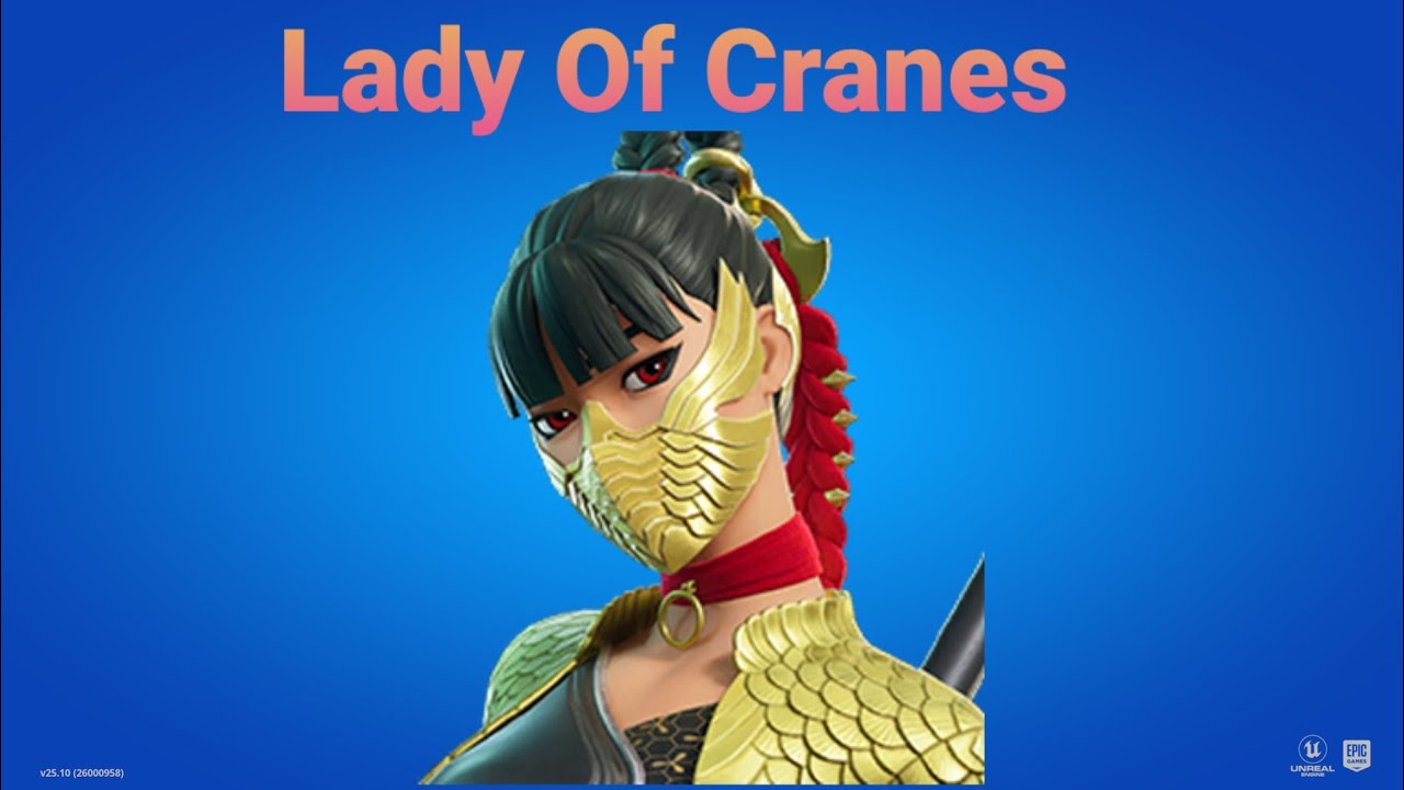 Lady Of Cranes Skin Combo | Fortnite - YouTube