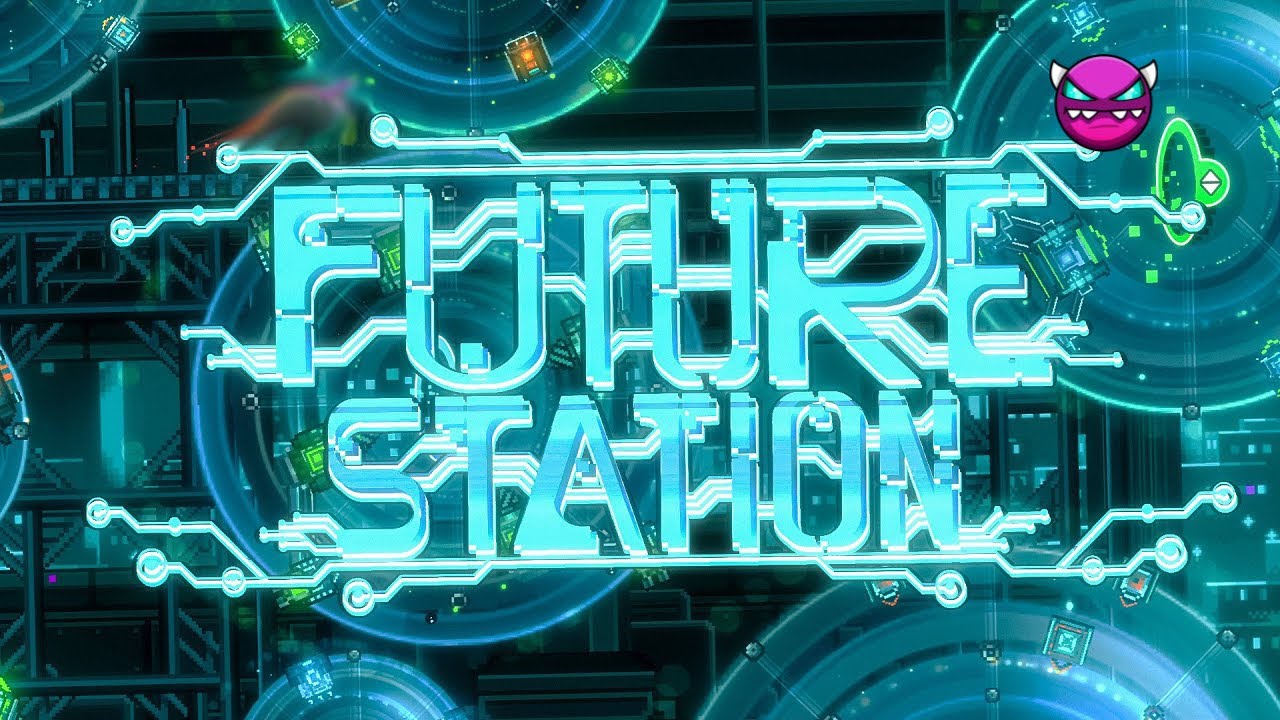 “Future Station” by Icewither (Medium Demon) - Geometry Dash 2.2 - YouTube