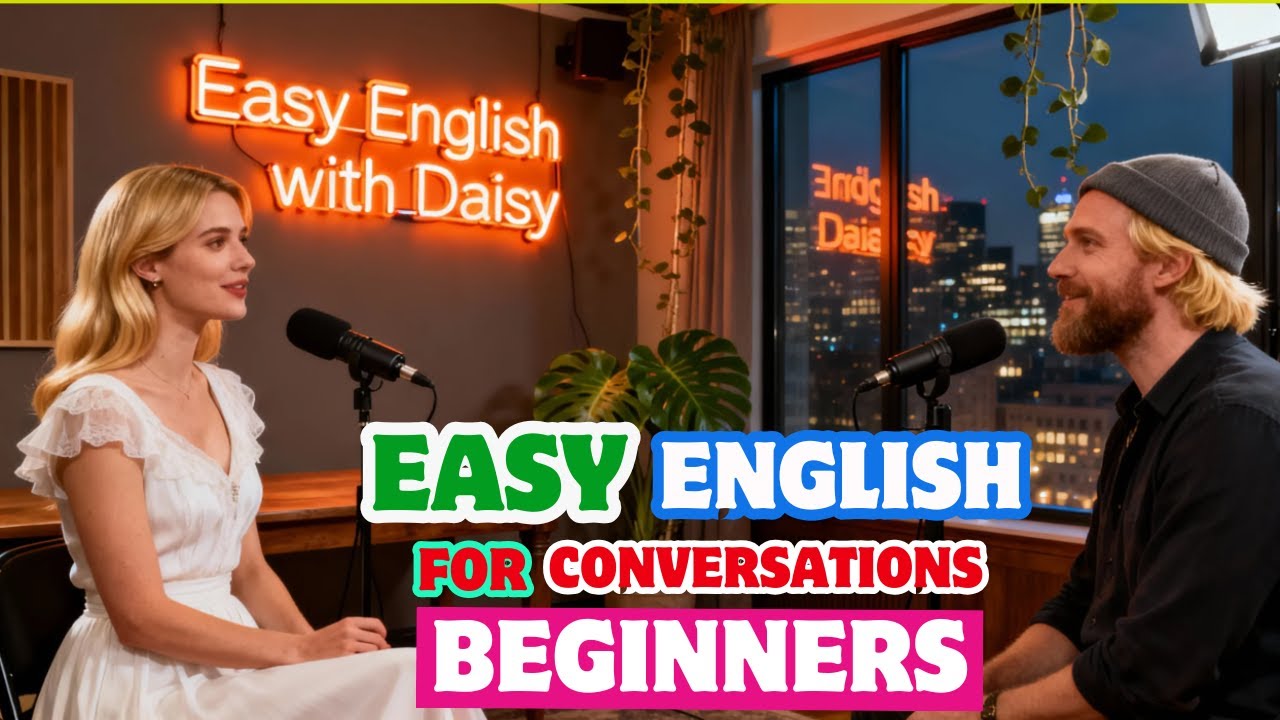Easy English Conversation for Beginners l Shadowing English Speaking ...