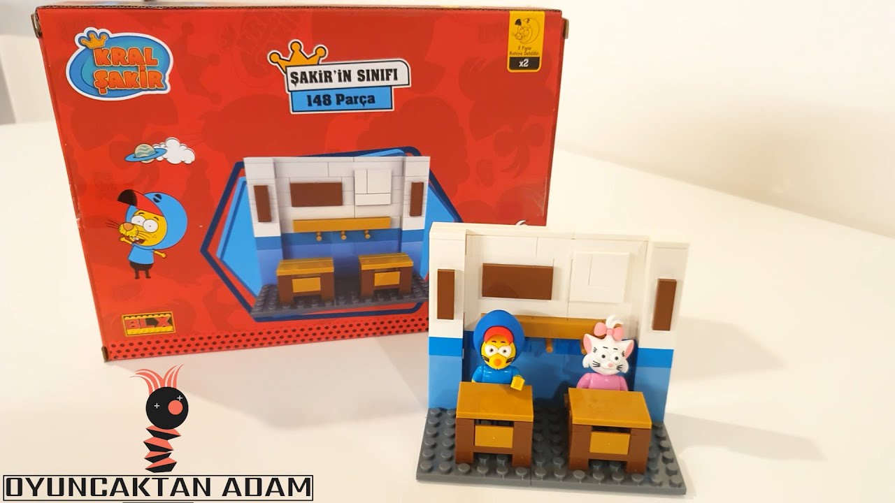 Blox Lego Kral Şakir Şakir'in Sınıfı Yapıyoruz-Hızlı Yapım - YouTube