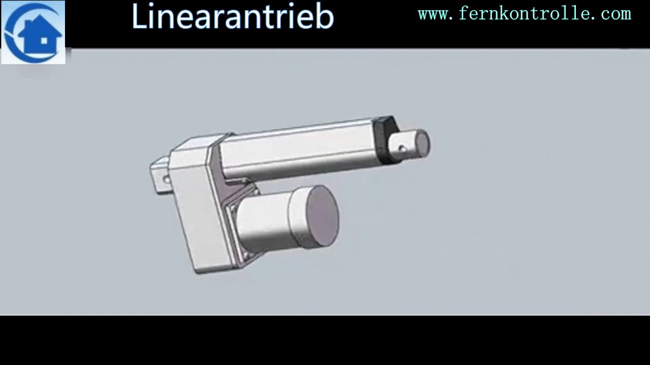 Anwendung, Arbeitsweise und Aufbau des Linearantrieb - YouTube
