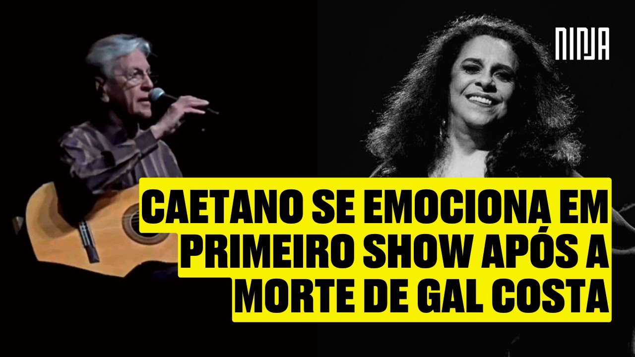 Caetano Veloso se emociona muito em seu primeiro show depois da morte ...