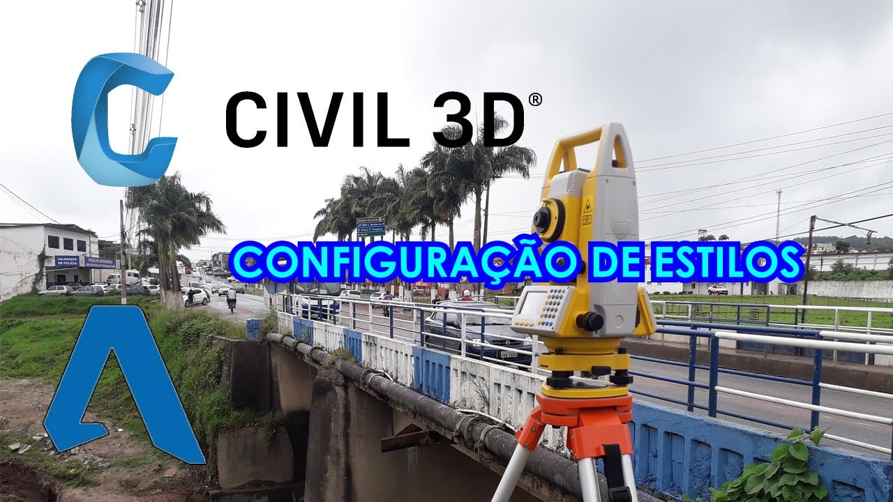 CONFIGURAÇÃO DE ESTILOS (PARCEL) CIVIL 3D - YouTube