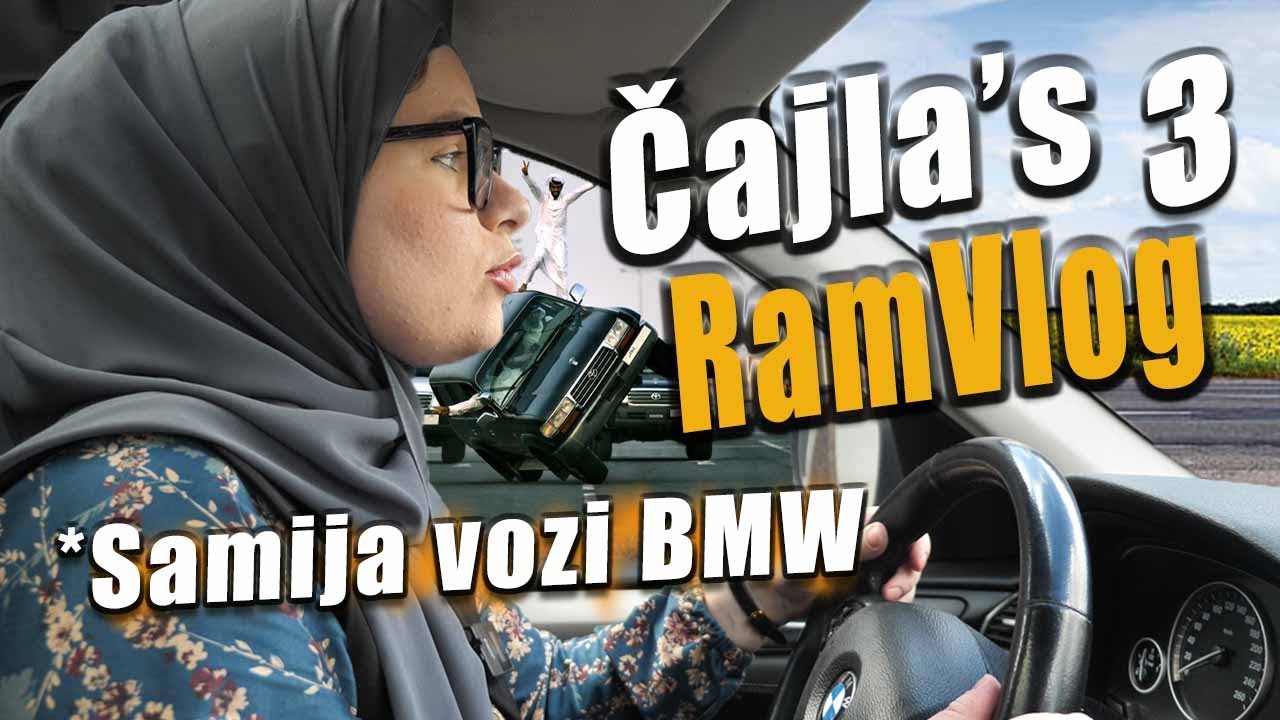 SAMIJA UZELA BMW DA VOZI A JA SA MAMOM SADIM HADŽIBEG - Čajla's RamVlog ...