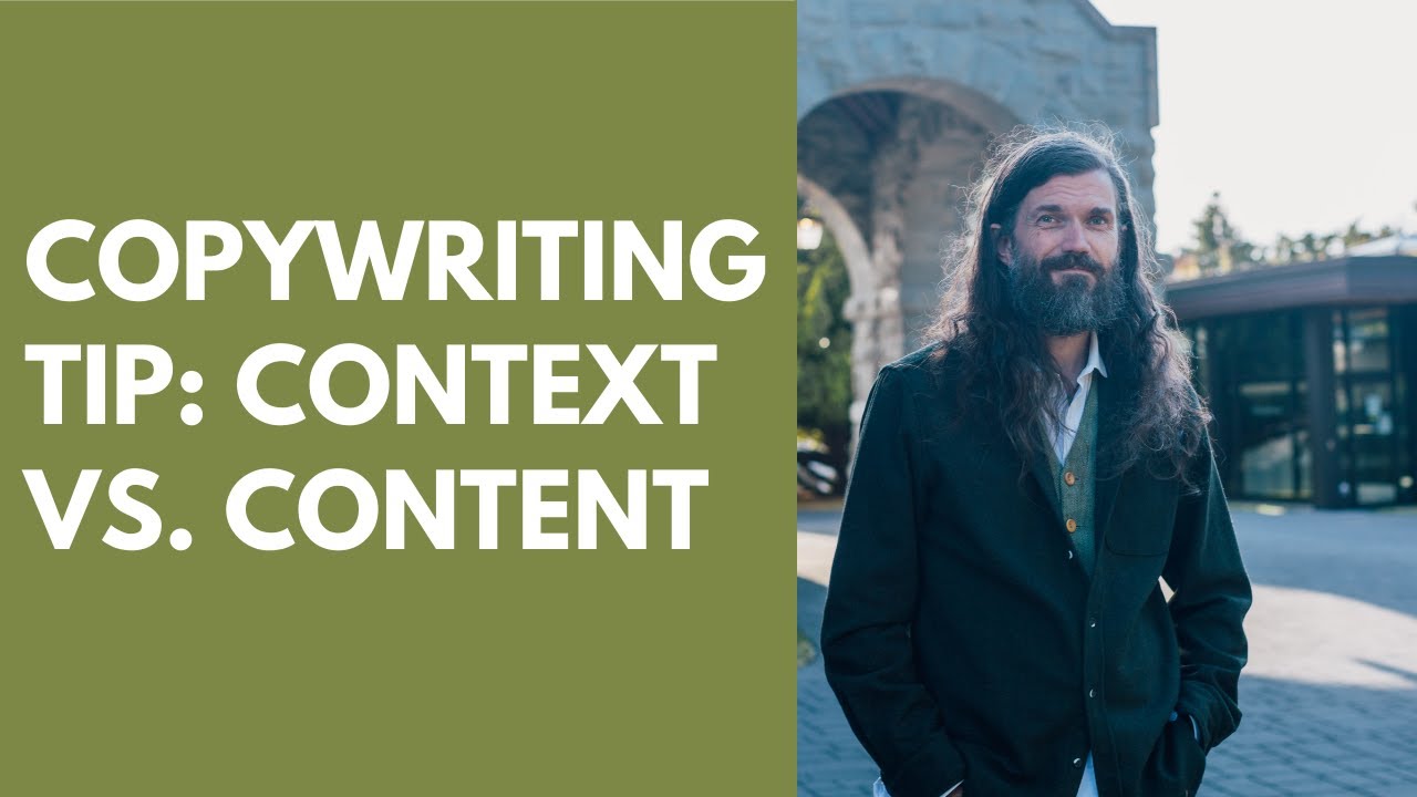 Copywriting Tip: Context vs. Content - YouTube