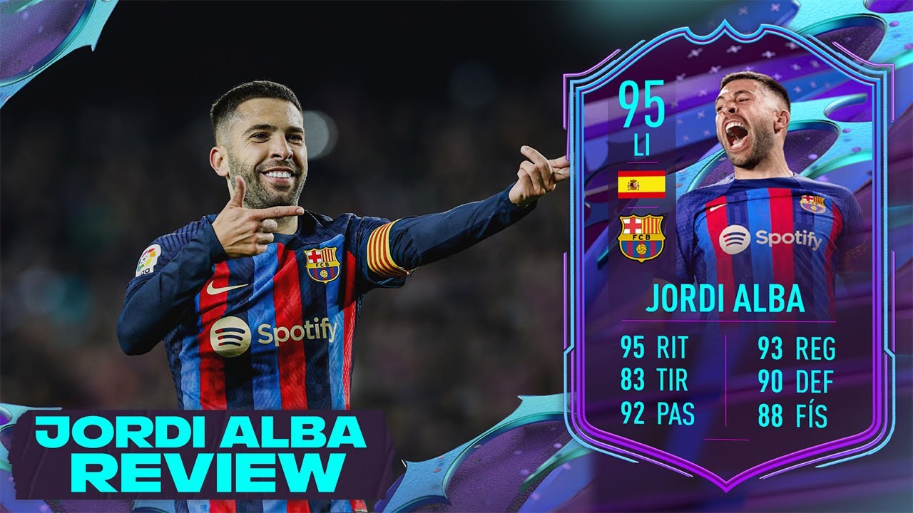 ¡SBC MUY RECOMENDABLE! 95 JORDI ALBA FIFA 23 FIN DE UNA ERA SBC REVIEW ...