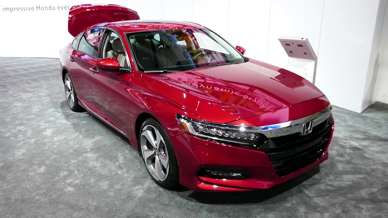 New 2018 Honda Accord Sedan - Exterior Tour - 2017 LA Auto Show, Los ...