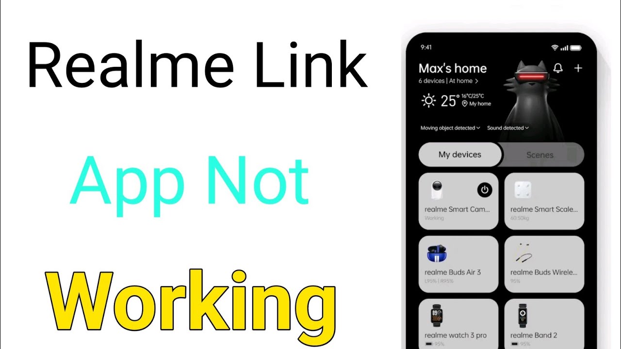 realme link app not working - YouTube