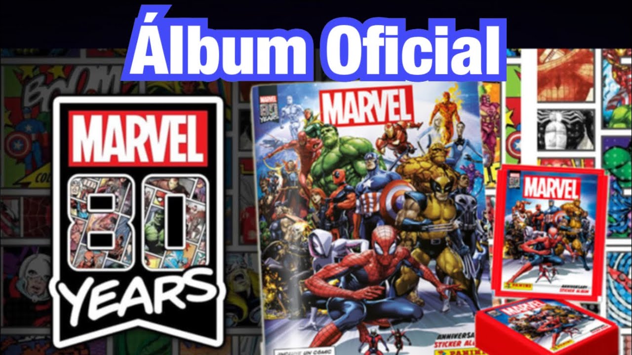 Álbum MARVEL 80 AÑOS PANINI, UNBOXING‼️ - YouTube