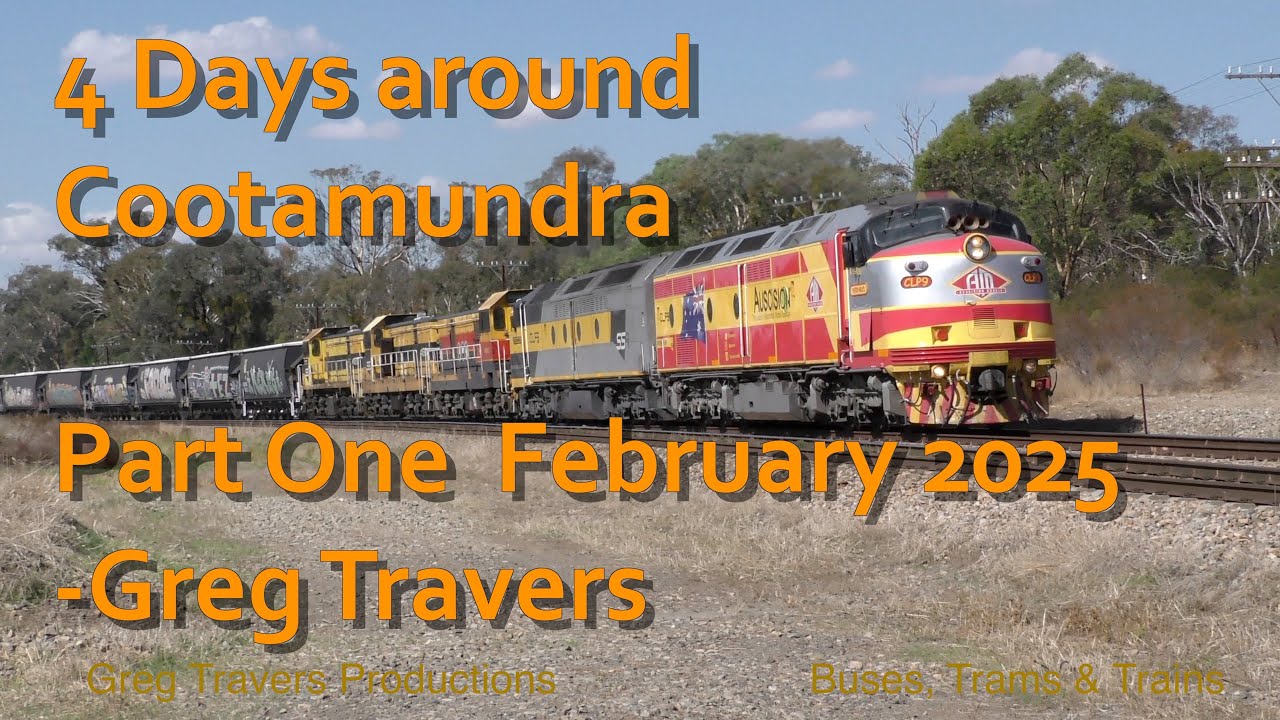 Australian Railways: Streamliners & G8s. 4 Days around Cootamundra, NSW ...