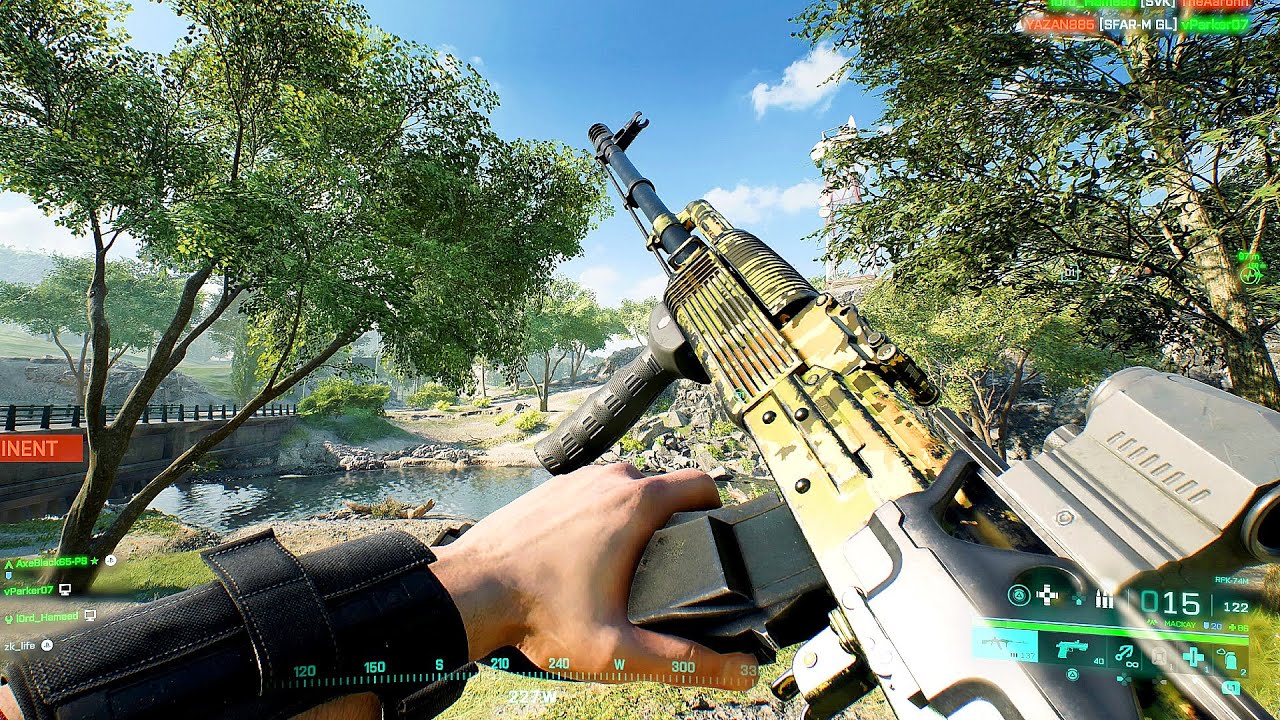 BF3 RPK-74M LMG Gameplay... BATTLEFIELD 2042 - YouTube