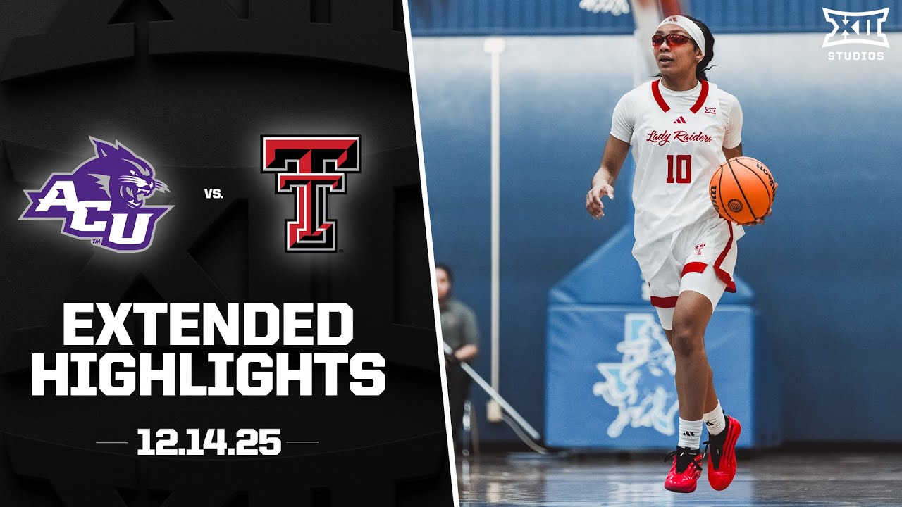 Abilene Christian vs. Texas Tech Extended Highlights | 2025-26 Big 12 ...