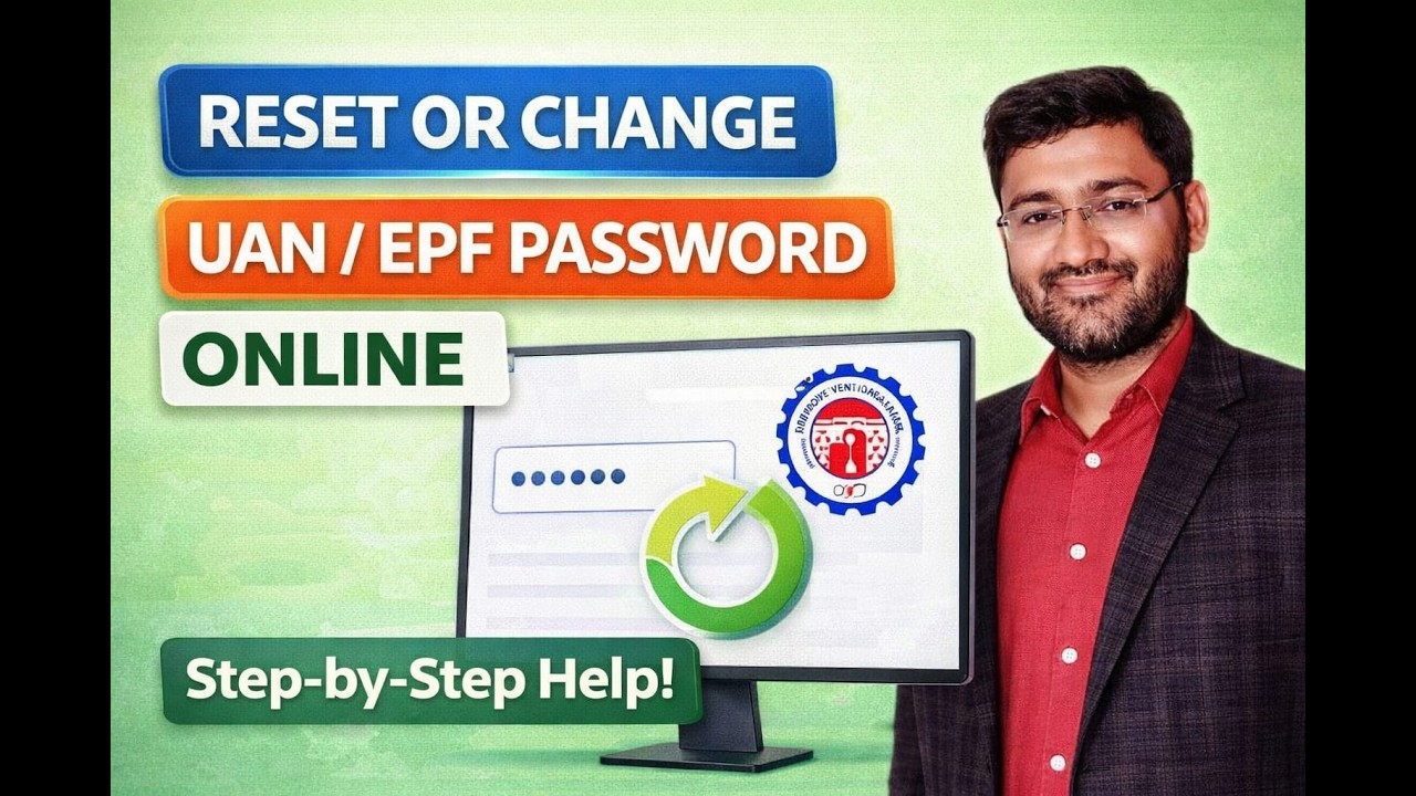 How to Reset or Change UAN / EPF Password Online (Step-by-Step Guide ...