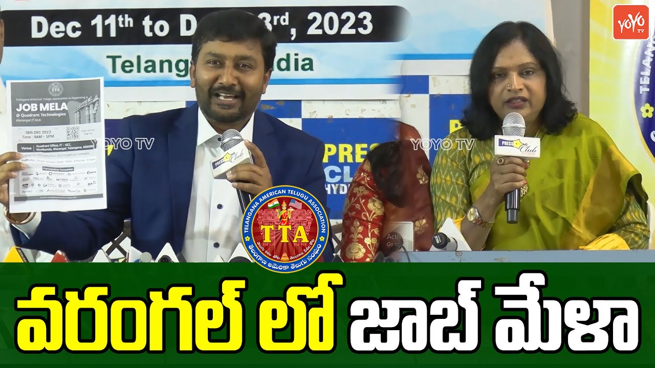 TTA Health & Wellness Advisor Jyothi Reddy Dudipala about JobMela In ...