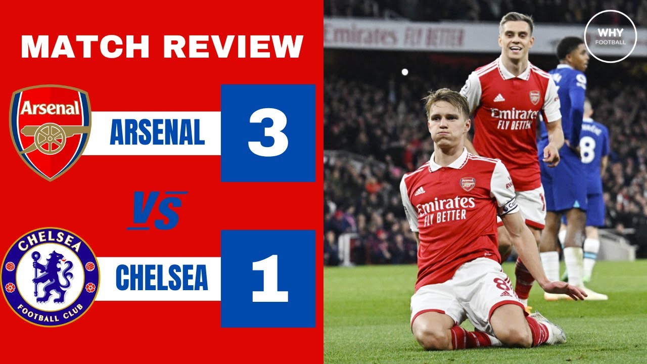 ARSENAL 3-1 CHELSEA REVIEW | Magical Odegaard!! | Premier League - YouTube