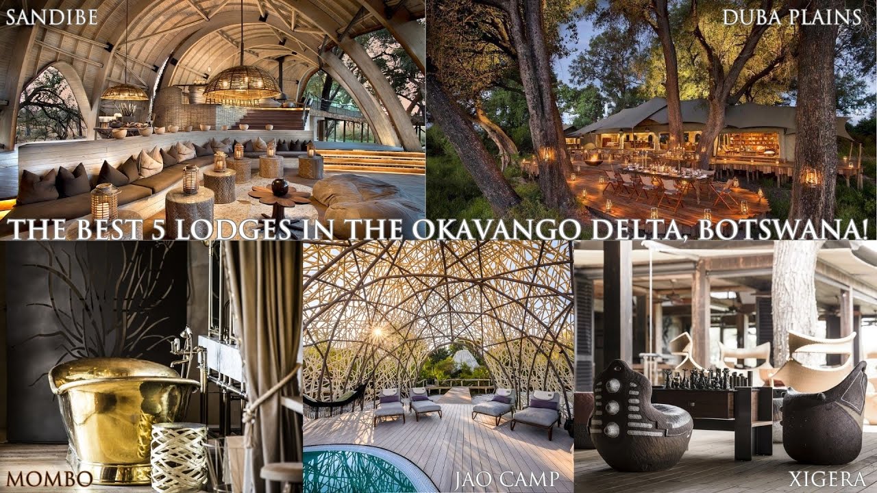 The 5 Best Luxury Okavango Delta Lodges, Botswana. - YouTube