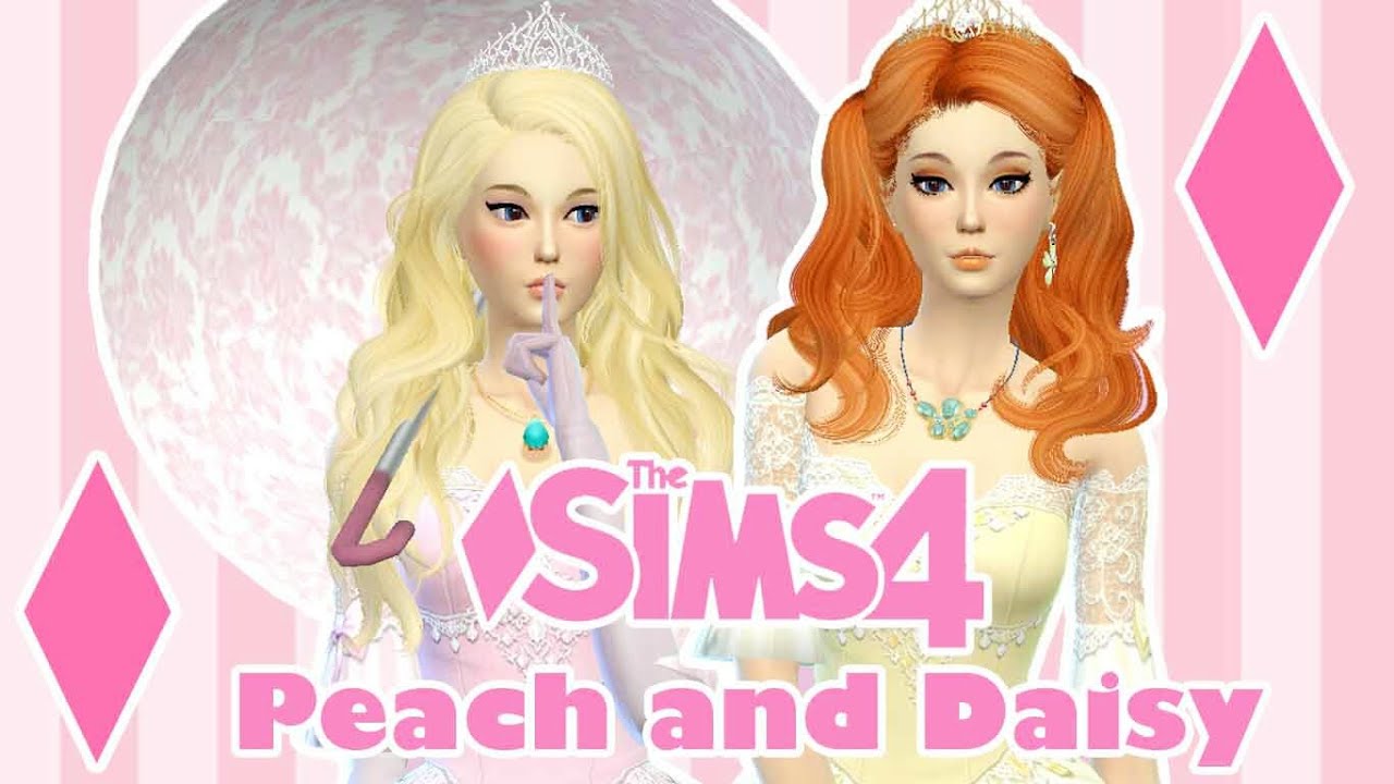 Sims 4 princess daisy gown cc - blueopl