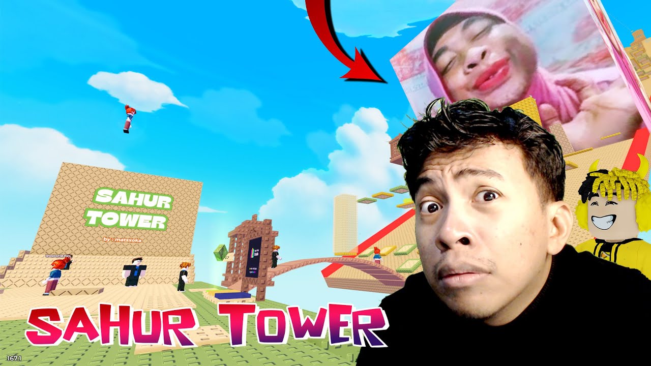 ENCEK MAIN ROBLOX⁉️- Sahur Tower Roblox Indonesia - YouTube