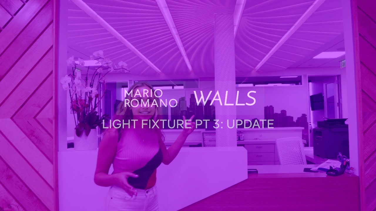 M|R Walls Backlight Ceiling Story Part 3: The Update - YouTube