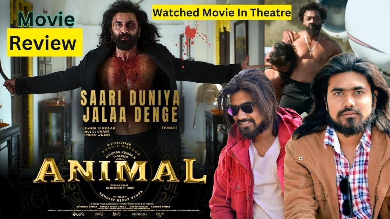 Watching Animal Movie In Theatre | Ranbir Kapoor |Rashmika, Bobby ...
