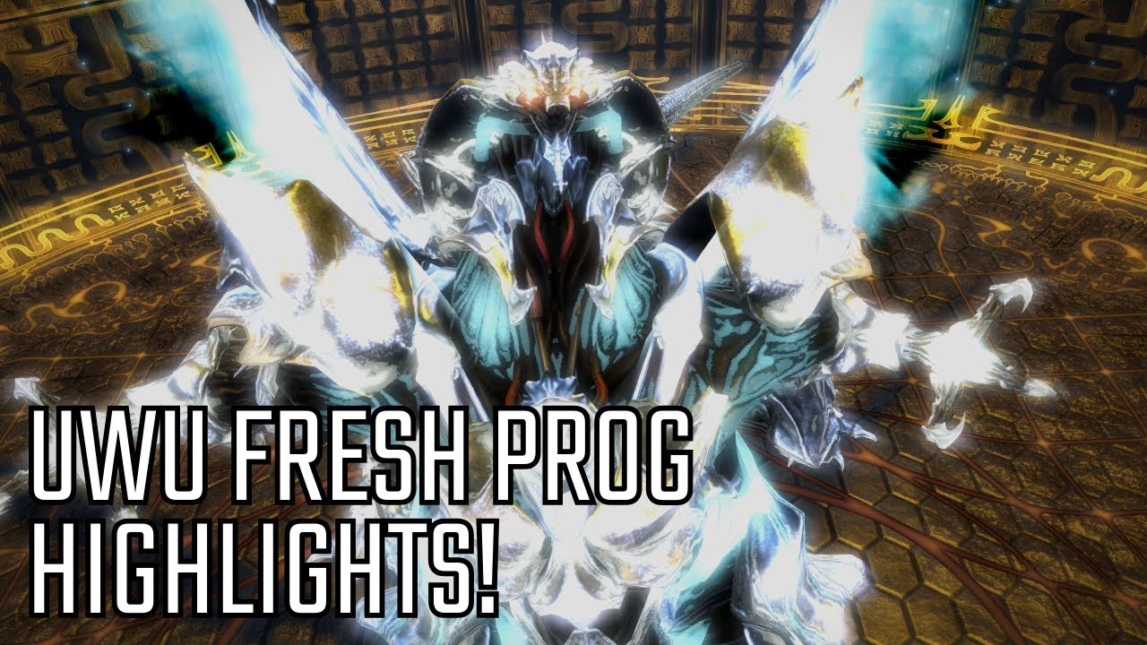 So I started progging another Ultimate Raid... UwU Prog Highlights ...