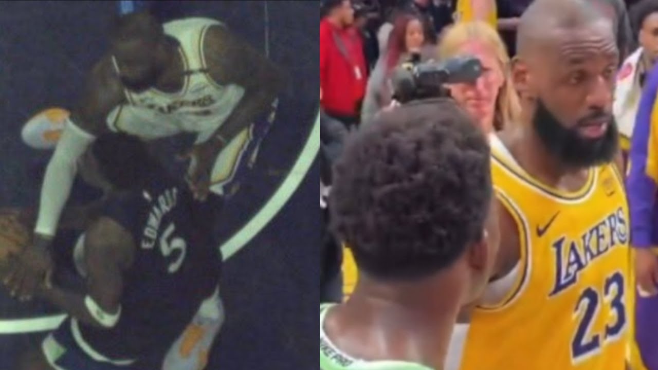 LeBron James says "I HAVE never F*CKING seen that Camera Angle before ...