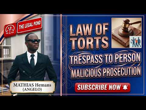 MALICIOUS PROSECUTION