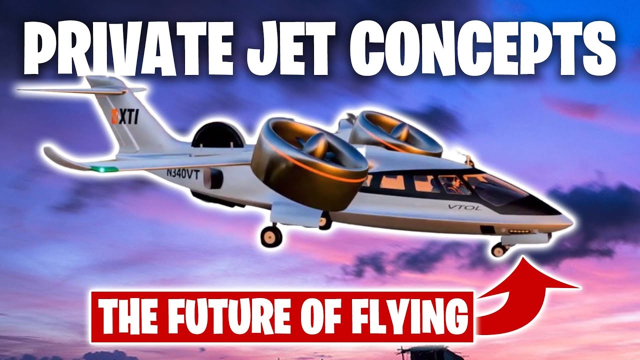Top 10 Amazing Private Jet Concepts | The Future Of Flying - YouTube