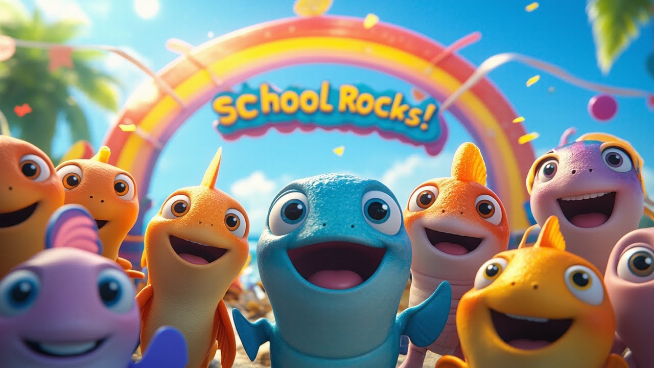 Baby Shark Goes to School 🦈🎒 | Fun School Song with Nursery Rhymes ...