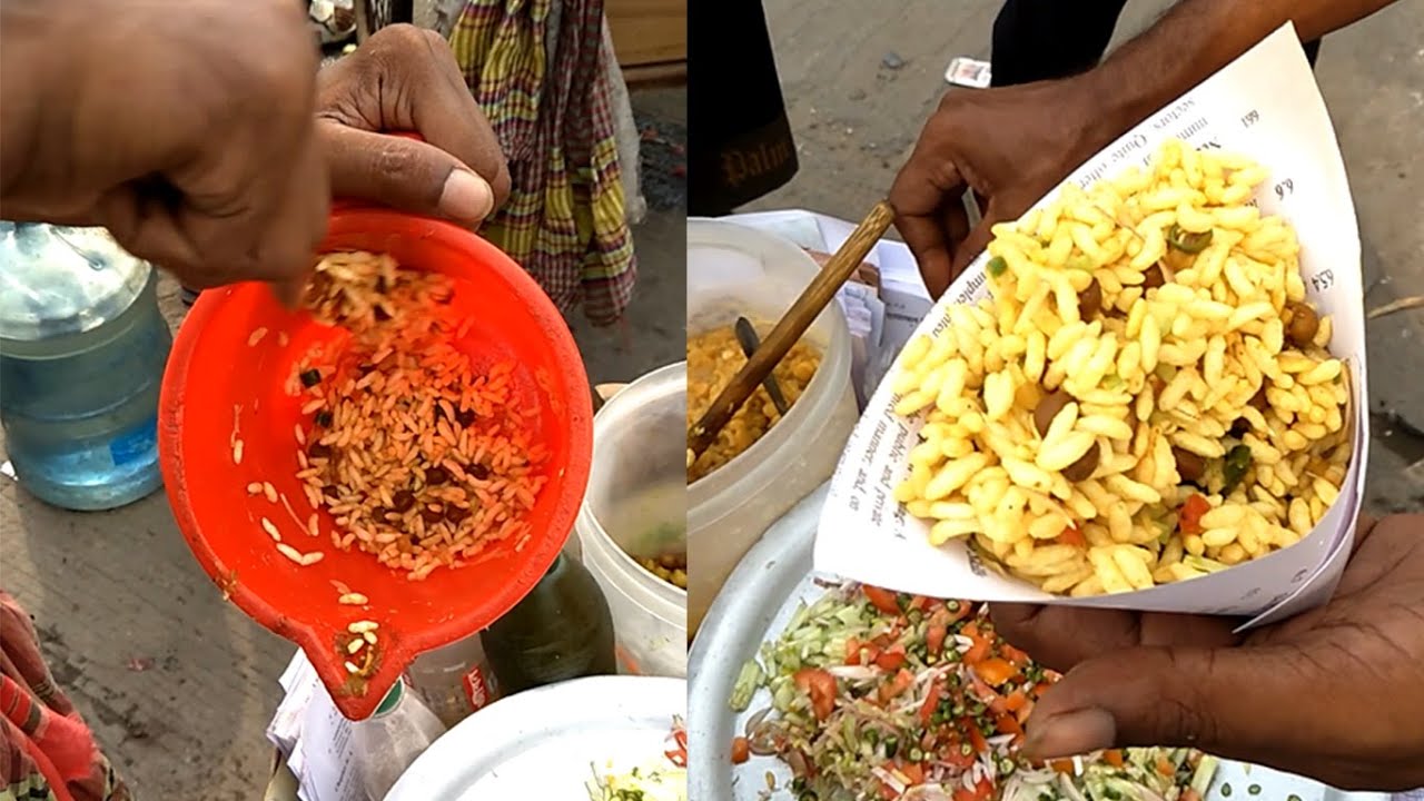 Masala Jhal Muri | Femous Bengali Street Food - YouTube