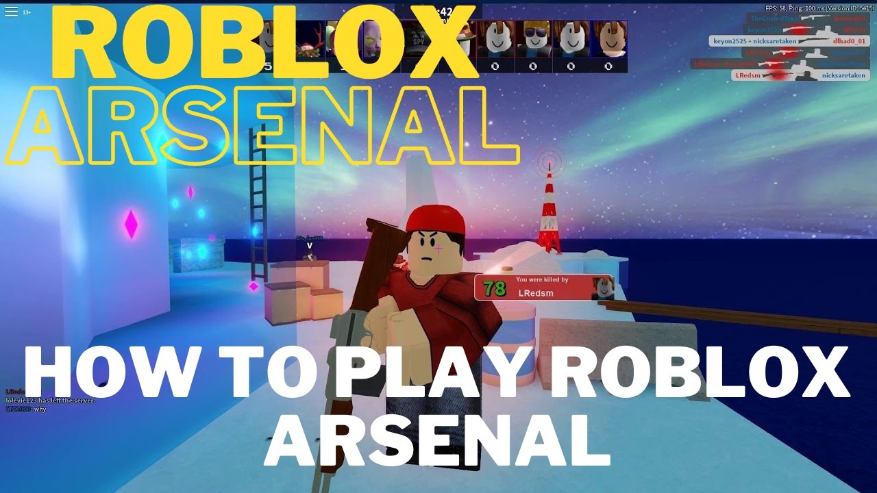 How to Play Arsenal Roblox |Arsenal Roblox Codes 2021 | Who is the best ...
